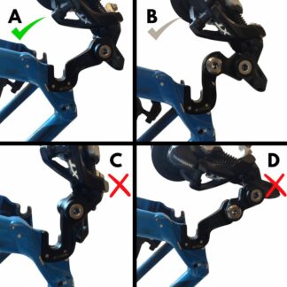 Direct Mount vs Standard Mount Derailleur hangers – Fix My Mech Hanger